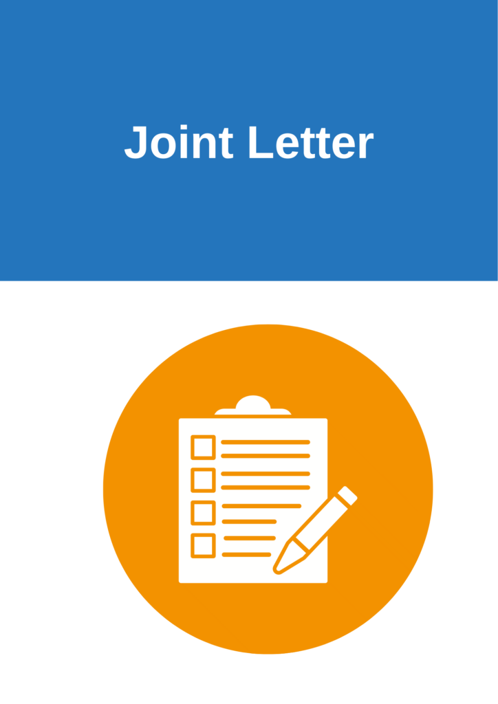 Joint Letter - ICVA